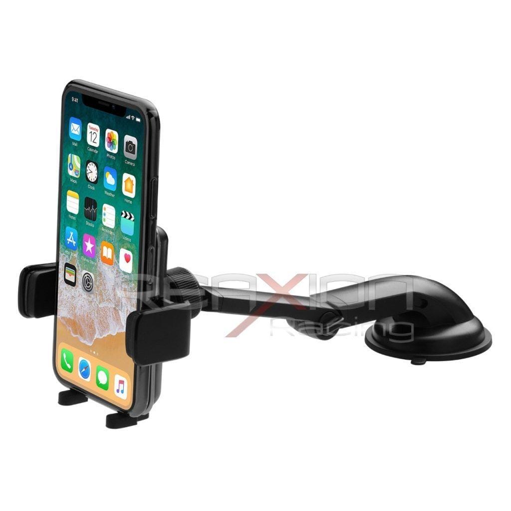 SOPORTE CELULAR ADAPTABLE CON BRAZO EXTENSIBLE - Reaxion Racing